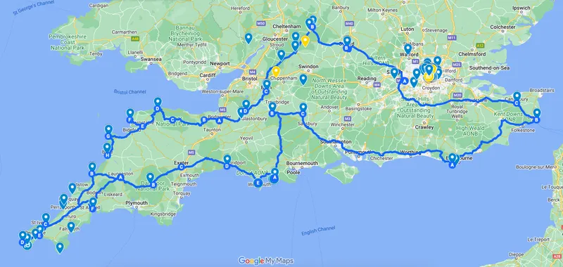 Planning a Two Weeks Trip in Southern England and London, United ...